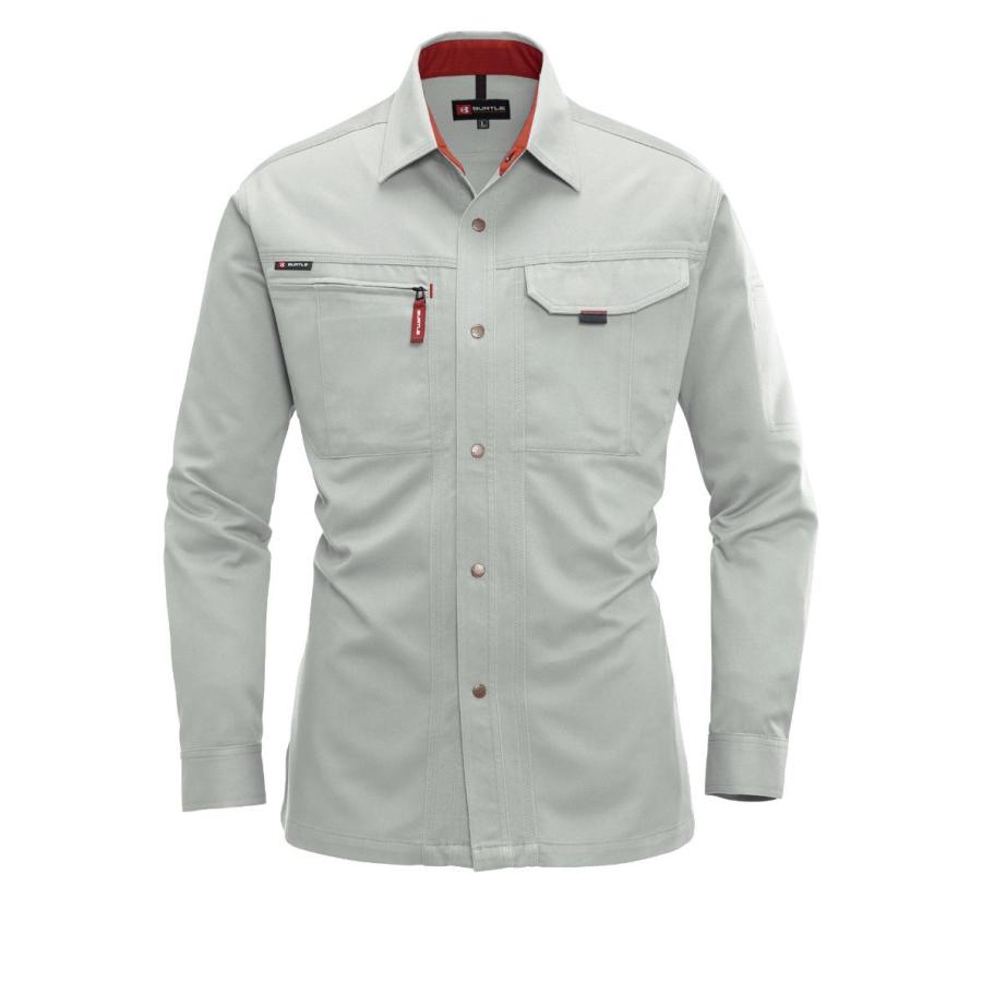 burtle 8015 バートル 長袖シャツ 作業服 作業着 仕事着 かっこいい ワークウェア 制服 : ワークウエイト - 通販 - Yahoo!ショッピング