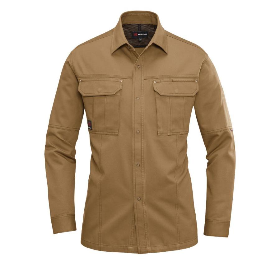 BURTLE burtle 8035 バートル 長袖シャツ 作業服 作業着 仕事着 かっこいい ワークウェア 秋冬用 : ワークウエイト - 通販 - Yahoo!ショッピング