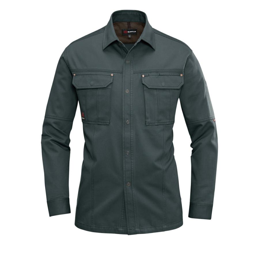 BURTLE burtle 8093 バートル 長袖シャツ 作業服 作業着 仕事着 かっこいい ワークウェア 制服 : ワークウエイト - 通販 - Yahoo!ショッピング