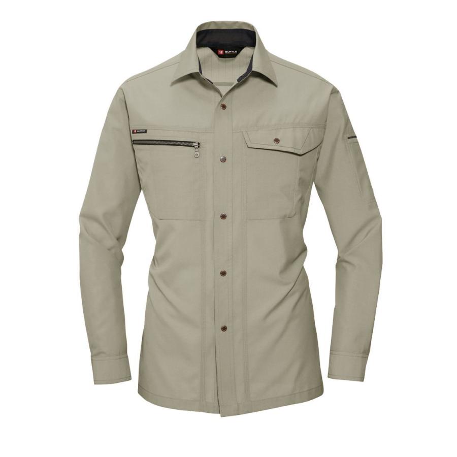 BURTLE burtle 9063 バートル 長袖シャツ 作業服 作業着 仕事着 かっこいい ワークウェア 春夏用 : ワークウエイト - 通販 - Yahoo!ショッピング