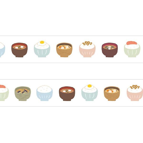 PAPIER PLATZ マスキングテープ パピアプラッツ 15mm×10m おかわりますて ごはんとみそ汁 72-016 : シモジマラッピング倶楽部 Yahoo!店 - 通販 ...