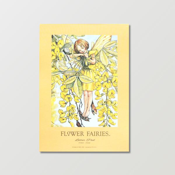 レター グリーンフラッシュ GreenFlash FLOWER FAIRIES レターパッド Laburnum FF-158 : シモジマ ...