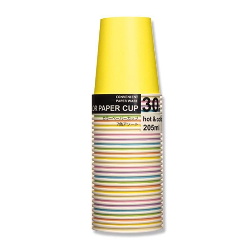 日本デキシー紙カップ カラーアソートカップ KHN307AC 205ml 30個 : シモジマラッピング倶楽部 Yahoo!店 - 通販 - Yahoo!ショッピング