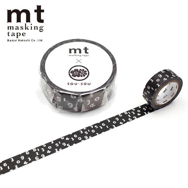 mt マスキングテープ カモ井加工紙 × SOU・SOU SO-SU-U昆濡羽色 MTSOU22 15mm×7m : シモジマラッピング倶楽部 Yahoo!店 - 通販 - Yahoo!ショッピング