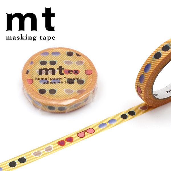 mt マスキングテープ カモ井加工紙 ex 1巻 サングラス MTEX1P221 7mm×7m : シモジマラッピング倶楽部 Yahoo!店 - 通販 - Yahoo!ショッピング