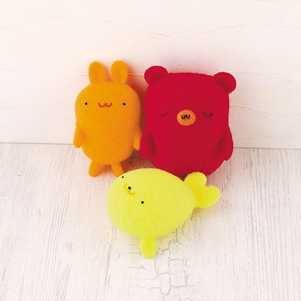 ハマナカ フェルトクラフト H441-141-4 アクレーヌ 6色セット : シモジマラッピング倶楽部 Yahoo!店 - 通販 - Yahoo!ショッピング