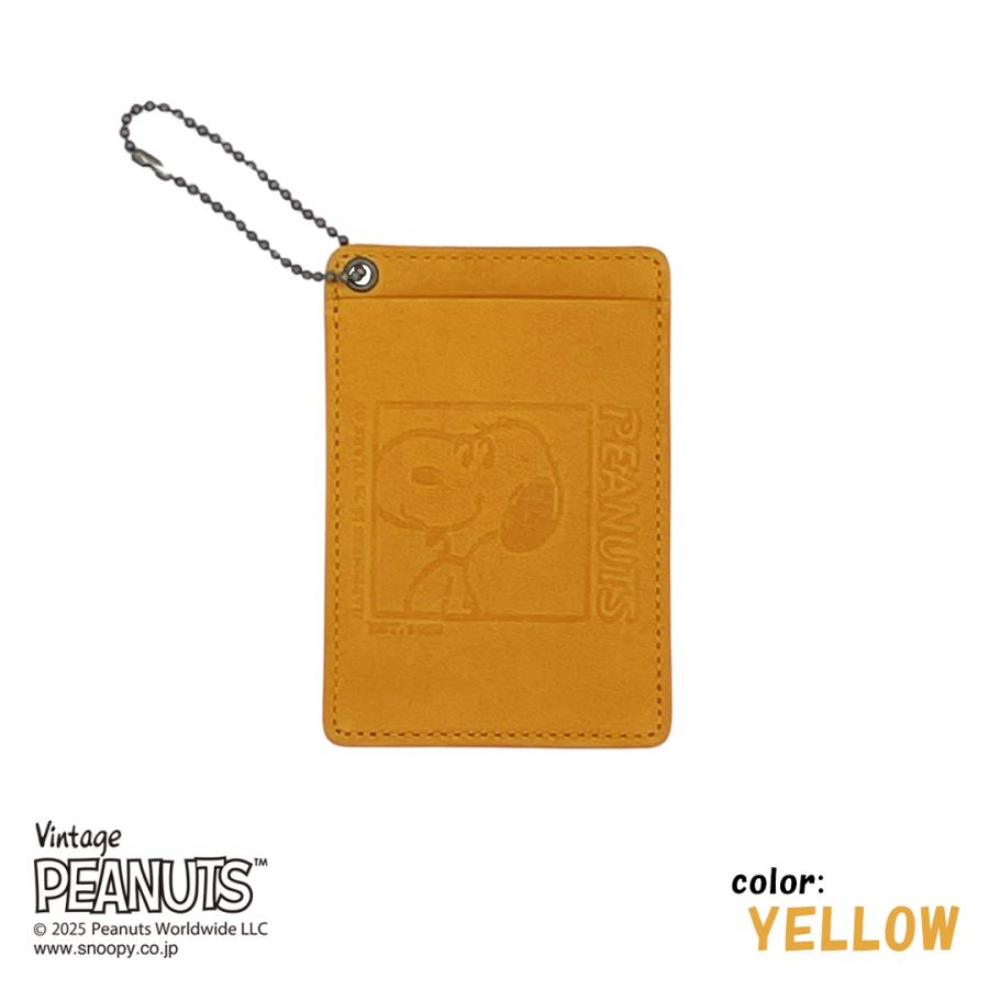 スヌーピーのパスケース[snoopy-001] : 財布 長財布 革小物はWRAPS - 通販 - Yahoo!ショッピング