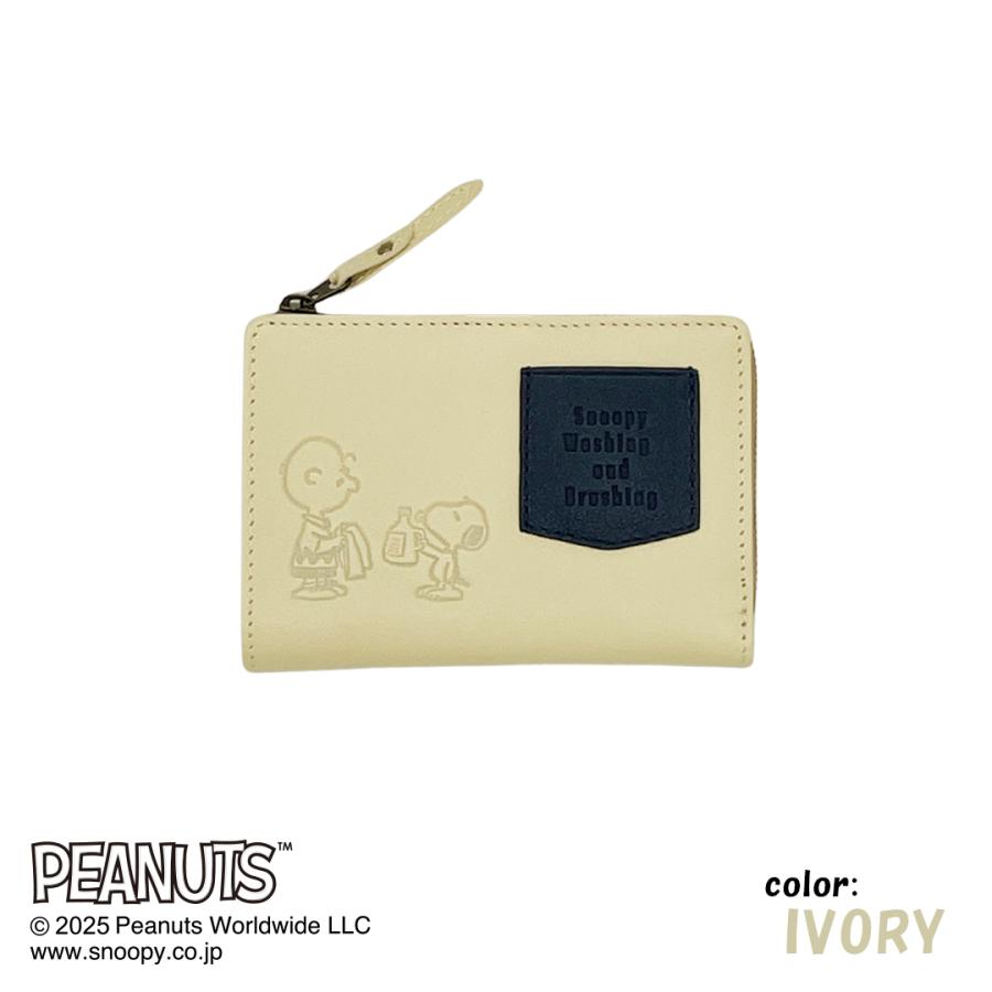 スヌーピーの二つ折り財布[sp-73480] : 財布 長財布 革小物はWRAPS - 通販 - Yahoo!ショッピング