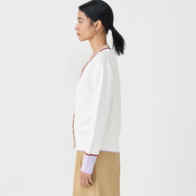 マカフィー TOMORROWLAND(トゥモローランド) MACPHEE(マカフィー) ドライコットン Vネックカーディガン 12-02-32-02201 : WR homme - 通販 ...