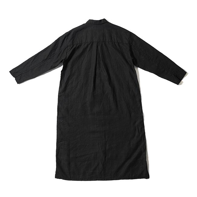 homspun homspun(ホームスパン) リネンバイオ長袖シャツワンピース 1641 : WR homme - 通販 - Yahoo!ショッピング