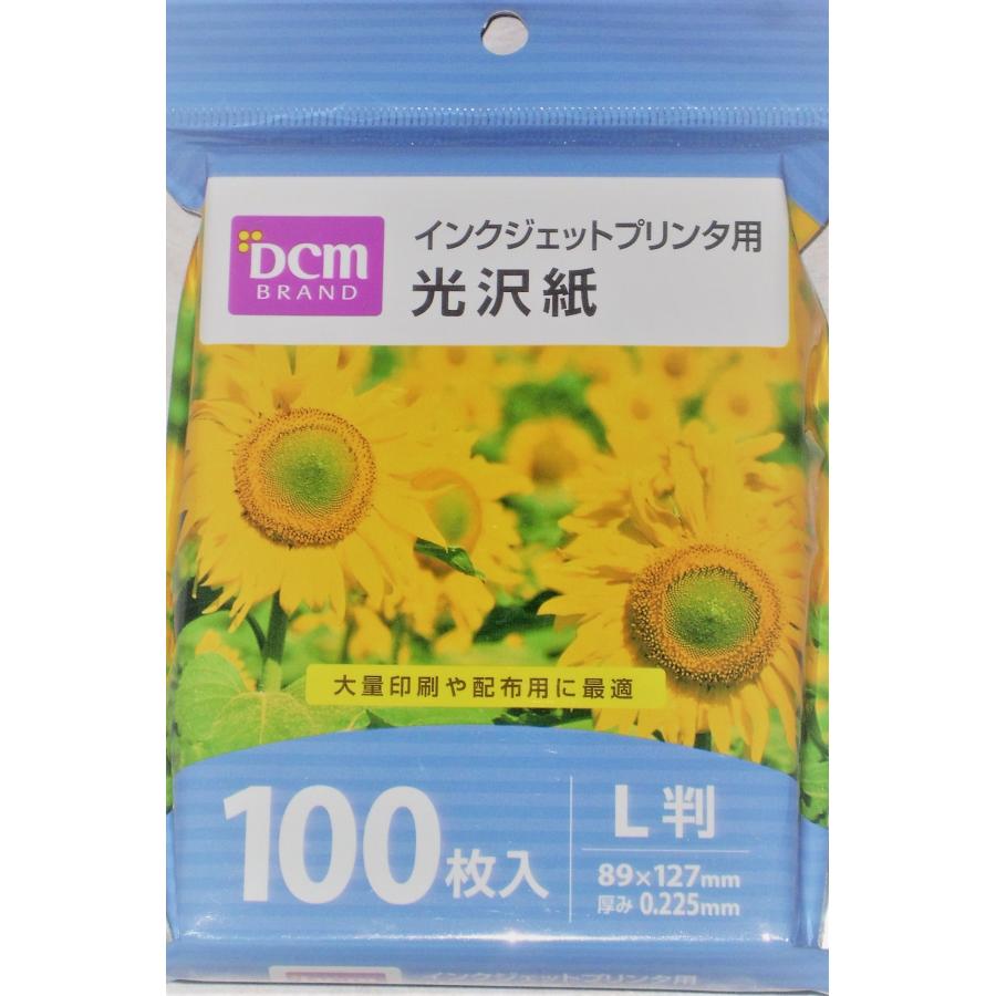 DCM／インクジェットプリンタ用／光沢紙／L判 :321:WRS - 通販 - Yahoo!ショッピング