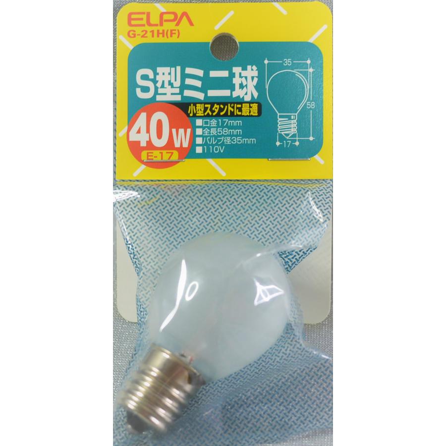 ELPA／S型ミニ球／G-21H(F) :382:WRS - 通販 - Yahoo!ショッピング