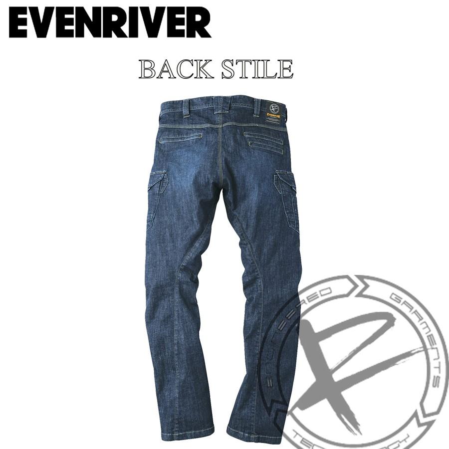 EVENRIVER USD302 カーゴパンツデニム3DストレッチEVENRIVER『1カラー』 : workshop captain - 通販 - Yahoo!ショッピング