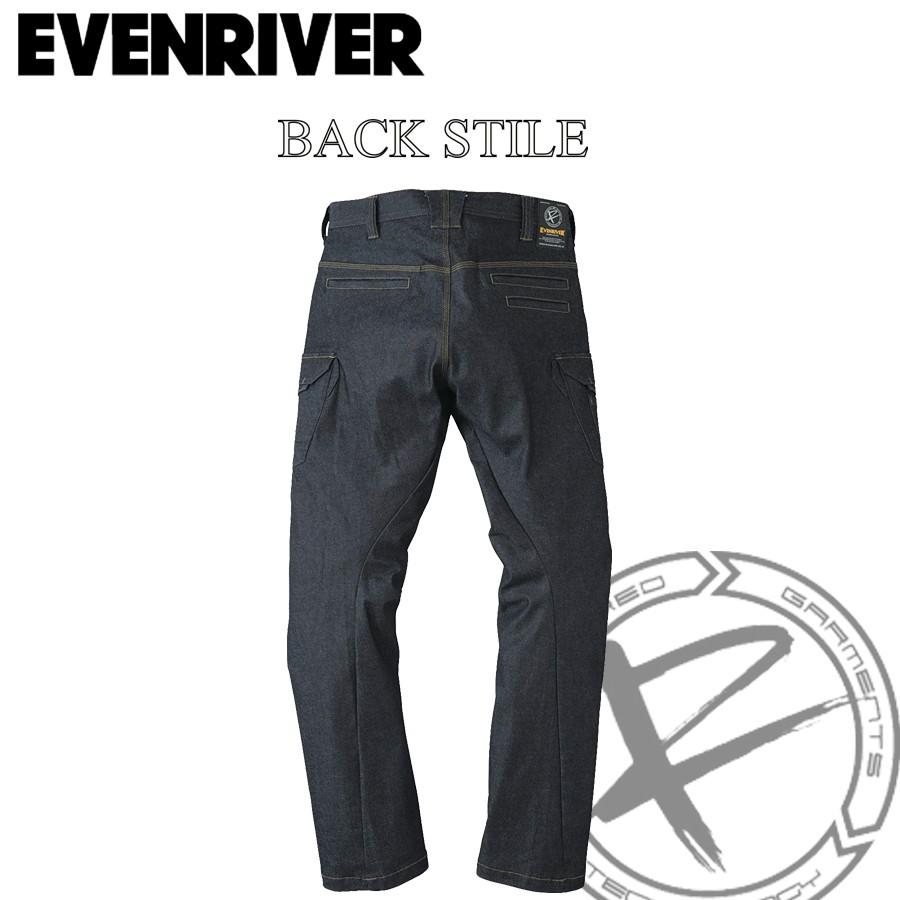 EVENRIVER イーブンリバー デニム カーゴパンツ USD402 カーゴパンツデニム3DストレッチEVENRIVER : workshop captain - 通販 - Yahoo!ショッピング