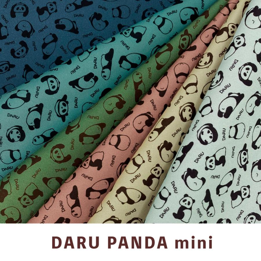 DARU PANDA mini 国産オックス/ブロード/シーチング/ダブルガーゼ/ローン/11号帆布 RIEKA : 和歌山染工オンラインショップ - 通販 - Yahoo!ショッピング