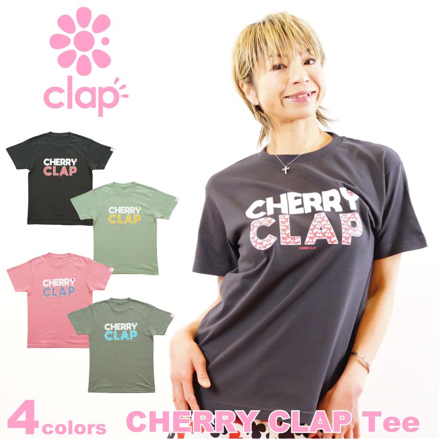 【clap】クラップ【4色】CHERRY CLAP Tee フィットネス ウェア : cts24049 : Wstudio - 通販 - Yahoo!ショッピング