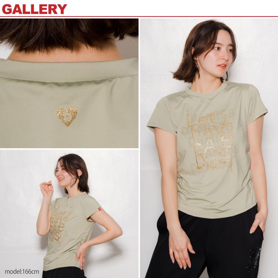 DA MiSS ダミス 全3色×2サイズ サイドシャーリングロゴラメTシャツ レディース トップス 半袖 damiss volume#16 ...