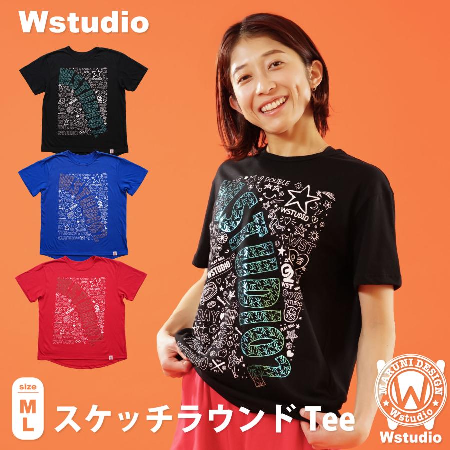 Wstudio ダブルスタジオ 3色×2サイズ スケッチラウンドTee : Wstudio - 通販 - Yahoo!ショッピング