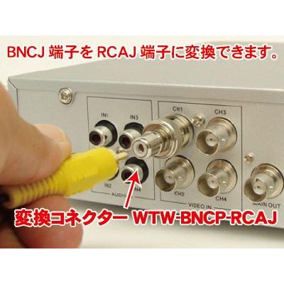 WTW 塚本無線 【WTW-BNCP-RCAJ】防犯 監視カメラ用 変換中継コネクター : WTW 塚本無線 - 通販 - Yahoo!ショッピング