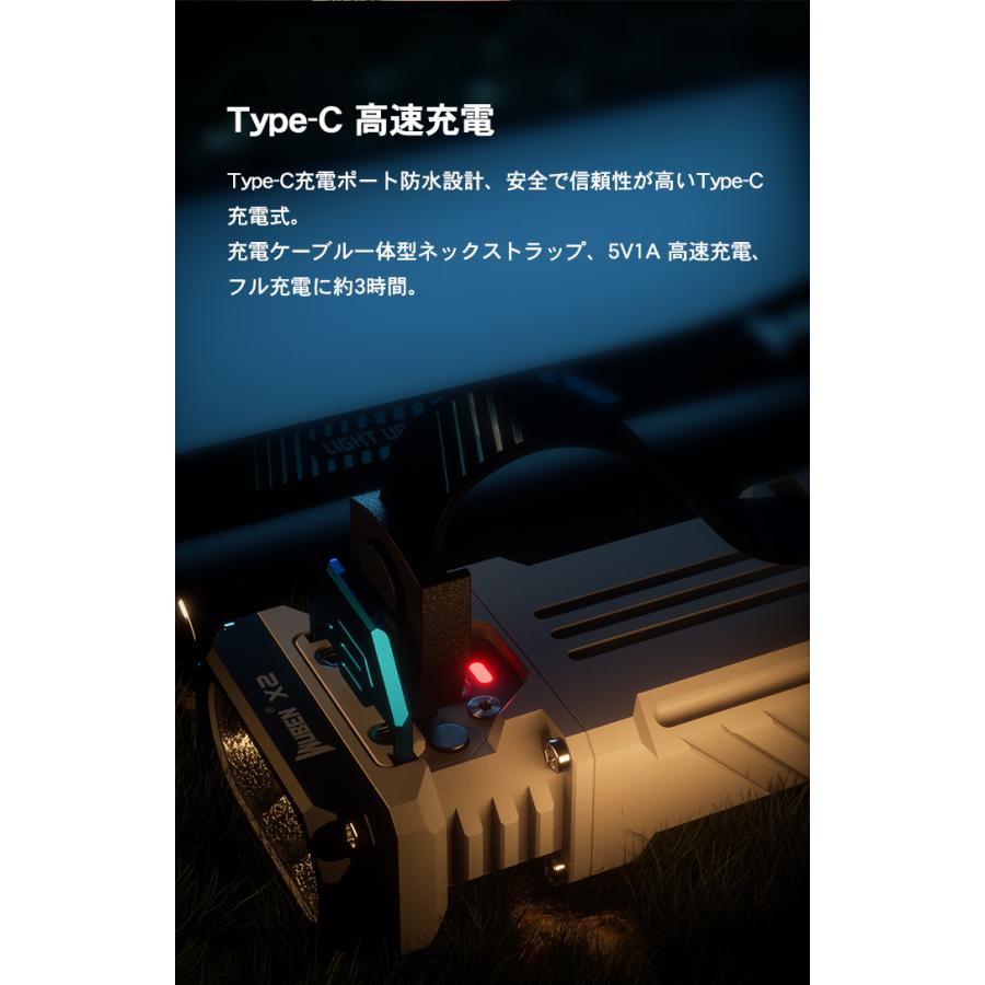 WUBEN（ウーベン） 【WUBEN X2-CP 銅素材】 LED充電式フラッシュライト