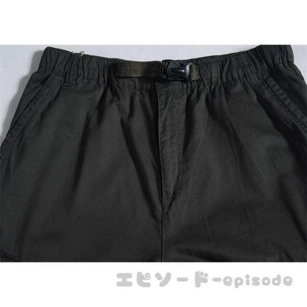 クロップドパンツ メンズ カーゴパンツ ハーフパンツ ボトムス ショートパンツ 7分丈 カジュアル 短パン 大きいサイズ : wuupa - 通販 - Yahoo!ショッピング