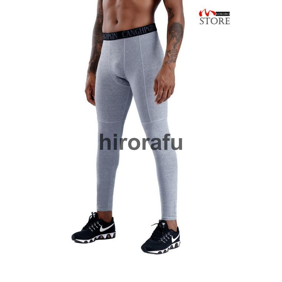 コンプレッションウェア ポケット付き メンズ タイツ ロング 着圧 サポートアンダーウェア スポーツ トレーニング ランニングウエア : wuupa - 通販 - Yahoo!ショッピング
