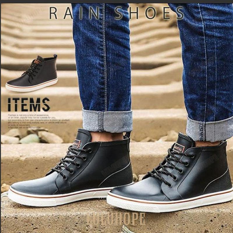 レインシューズ メンズ 長靴 レインブーツ 長くつ 防水シューズ おしゃれ 釣り 雨靴 雨用 ショート スニーカー サイドゴアブーツ ビジネス : p21057337c5c5 : wuupa ...