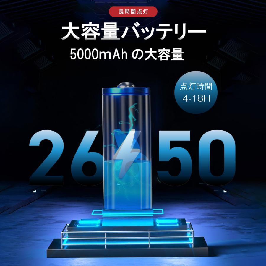 懐中電灯 ledライト led 強力 軍用 ハンディライト 充電式 cob タクティカルライト 最強 爆光 高輝度懐中電灯 超強力 26650 単4電池 : wuupa - 通販 ...