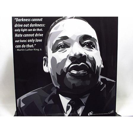【新品 No 506】 ポップアートパネル マーティン ルーサーキング ジュニア : kp506 : ポップアートギャラリー - 通販 - Yahoo!ショッピング
