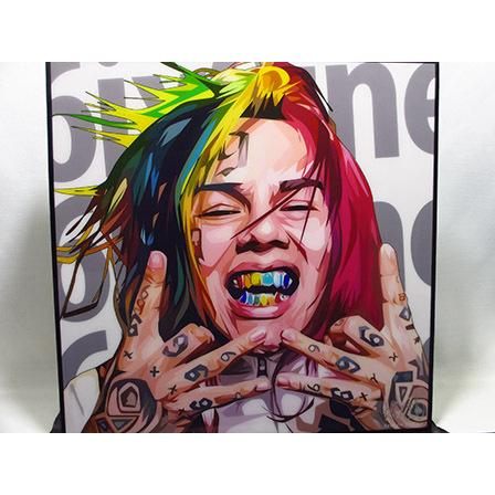 【新品 No 511】 ポップアートパネル 6IX9INE シックスナイン : ポップアートギャラリー - 通販 - Yahoo!ショッピング