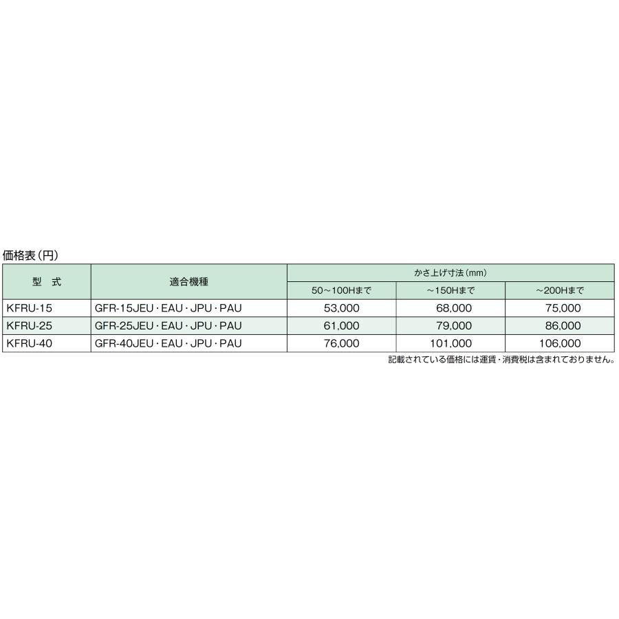 ホーコス FRP製超浅型グリース阻集器用かさ上げ KFRU-40 : インテリアショップ 卓越商事 - 通販 - Yahoo!ショッピング