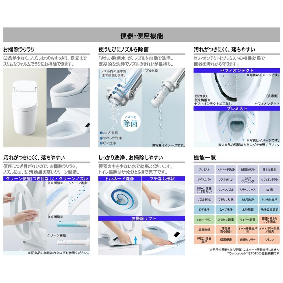 TOTO GG2 CES9425M ウォシュレット一体型便器 リフォーム専用 床排水芯264-540mm 旧品番 CES9424M : インテリアショップ 卓越商事 - 通販 - Yahoo ...