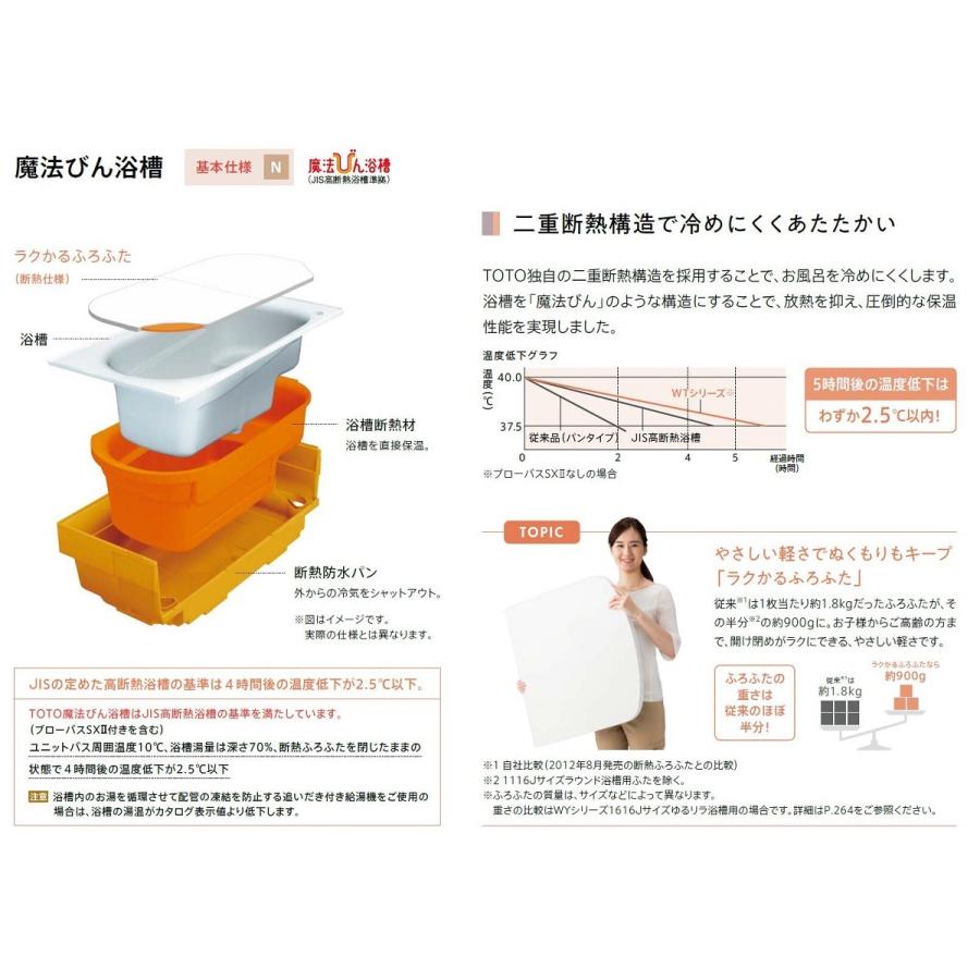 TOTO 送料無料 WTシリーズ1317Jサイズ Nタイプ マンションリモデルバスルーム オプション対応 メーカー直送 : インテリアショップ 卓越商事 - 通販 - Yahoo!ショッピング
