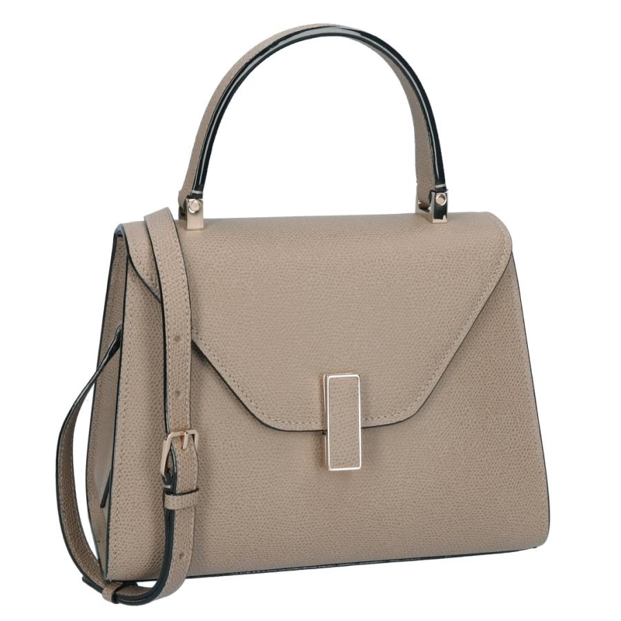 Valextra ヴァレクストラ VALEXTRA 2WAYバッグ イジィデ WBES0036 028 LOC 99 MO (V5E36 00TO OC) グレー系(OYSTER) ミニ ...