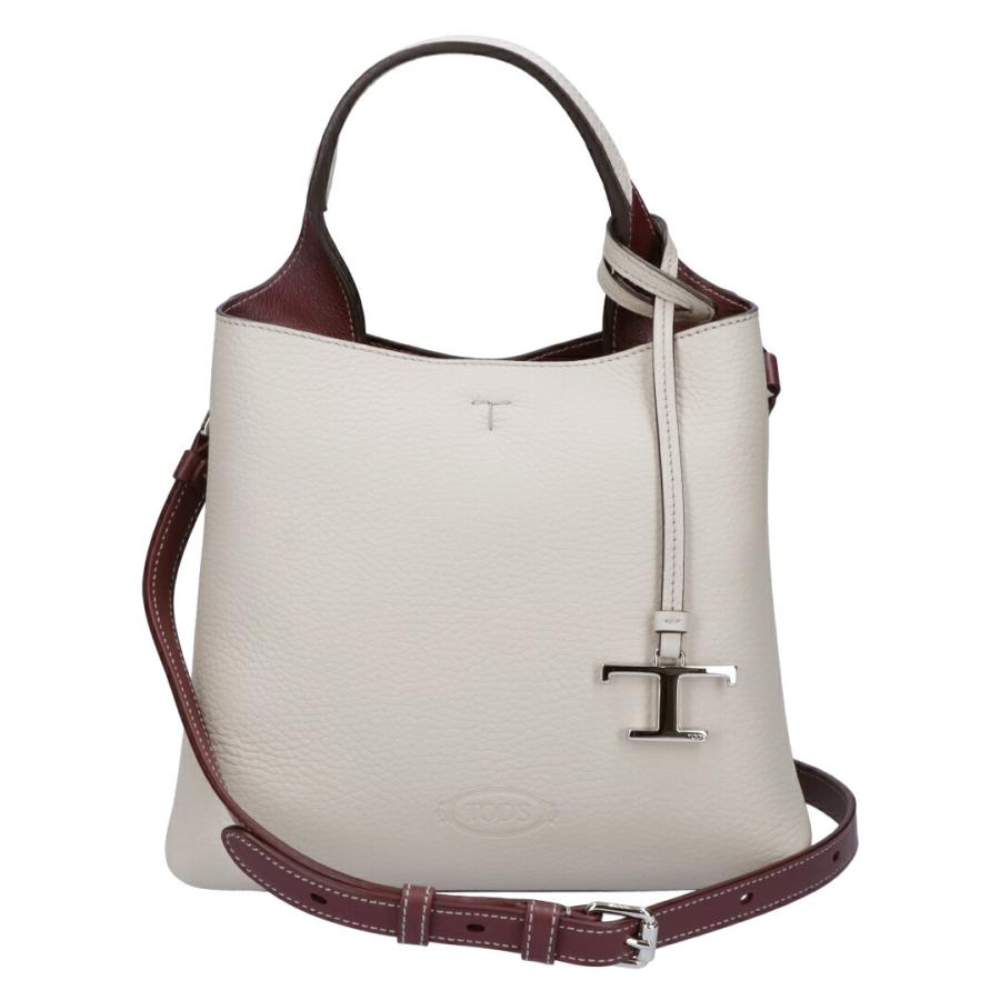 トッズ TOD’S 2WAYバッグ Tタイムレス XBWAPAA9100 QNK グレー ミニ :43873739:テザーレブランドショップ - 通販 - Yahoo!ショッピング