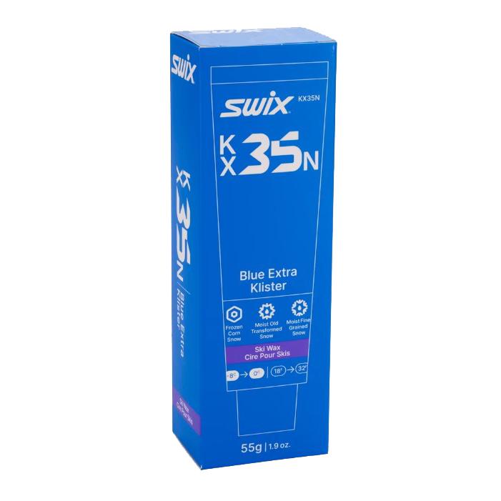 SWIX スウィックス KX35N ブルーエクストラ クリスター 55g WAX SWIX スウィックス KX35N ブルーエクストラ クリスター 55g WAX