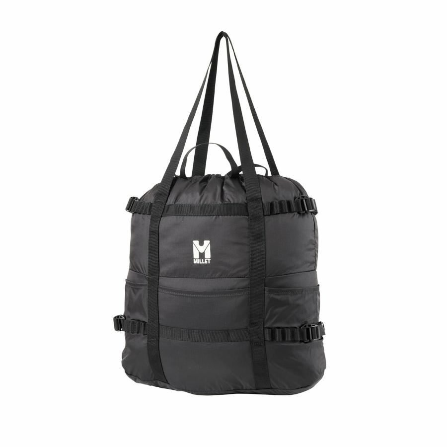 MILLET ミレー MIS0799 デフィ ギア トート カラーBLACK-NOIR(N0247) 携帯用トートバッグ 軽量 コンパクト パッカブル 旅行 登山 ハイキング : クロカン ...