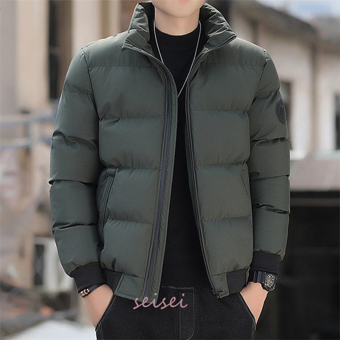 中綿コート ダウンジャケット メンズ ショート丈 厚手 アウター