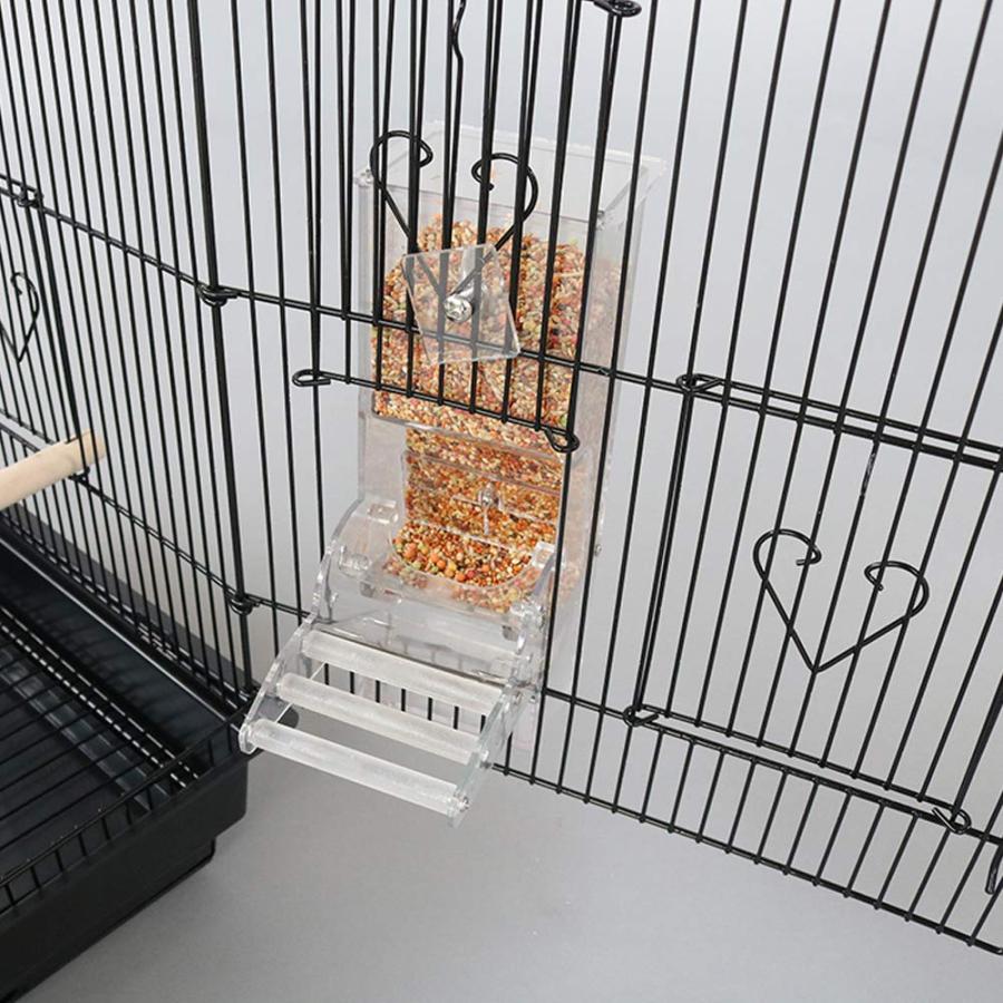 フードフィーダー 鳥 自動給餌器 掛ける 給餌機 DIY 透明 アクリル 小型動物 自動餌与え 食べ殻の防止 鳥かご汎用 仕事/外出のため :p210042759994:xixi68 - 通販 ...