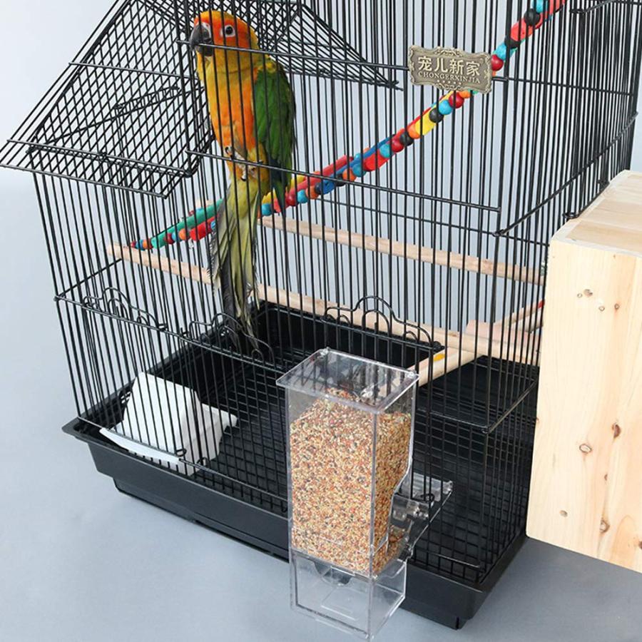 フードフィーダー 鳥 自動給餌器 掛ける 給餌機 DIY 透明 アクリル 小型動物 自動餌与え 食べ殻の防止 鳥かご汎用 仕事/外出のため :p210042759994:xixi68 - 通販 ...