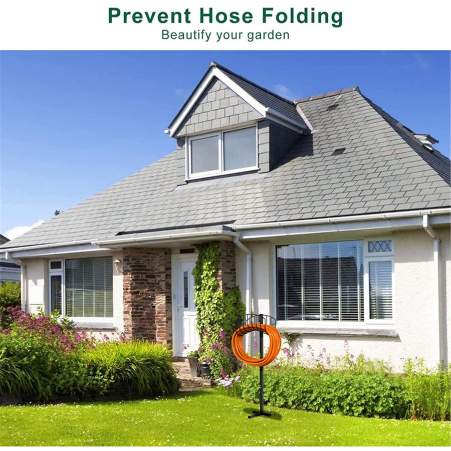 ガーデン ホース ホルダー フリー スタンディング、ヘビー デューティー ハンガー取り外し可能なホース リール自立型ウォーター ホース収納スタンド ラッ : xixi68 - 通販 ...
