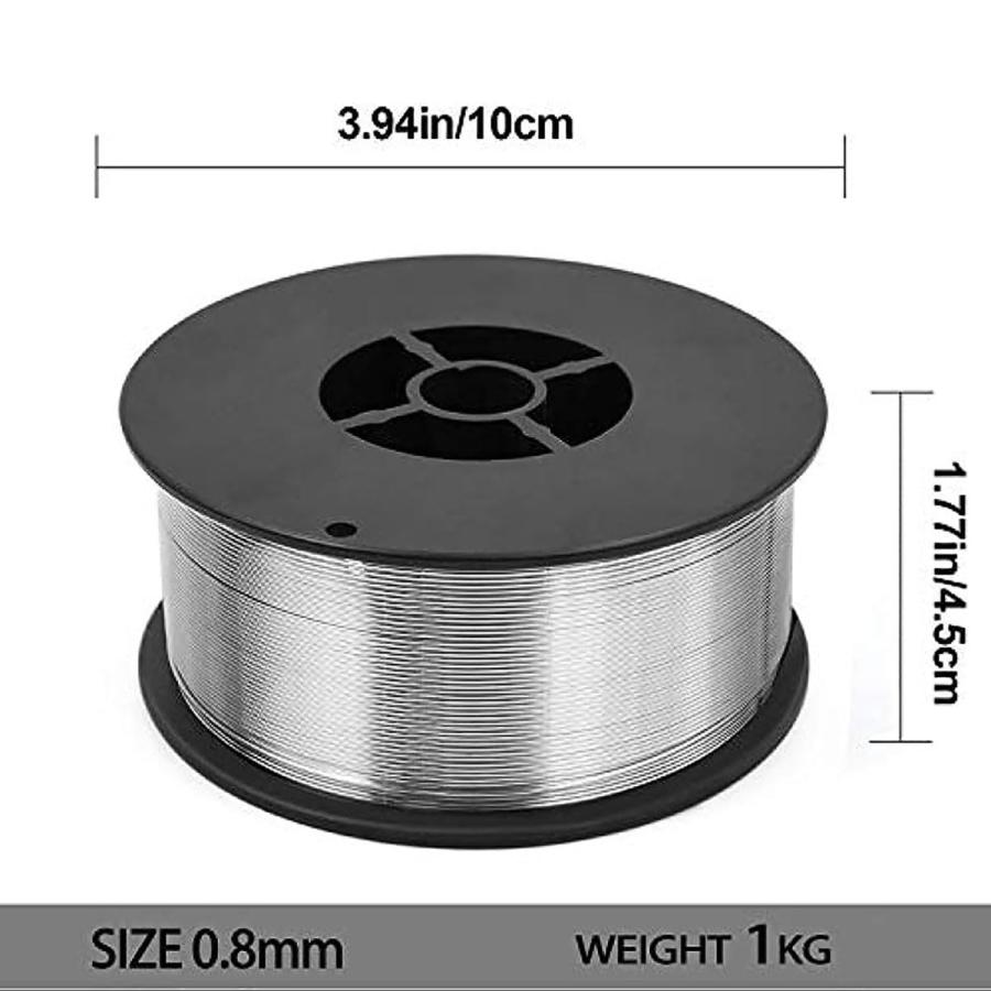 溶接ワイヤ 1kg E304ステンレス鋼溶接ワイヤースプール フラックス入り セルフシールド ガスレス ノンガス 低スパッタ 溶接機 半自動溶接 軟鋼 軟鉄 屋外作業 : xixi68 ...