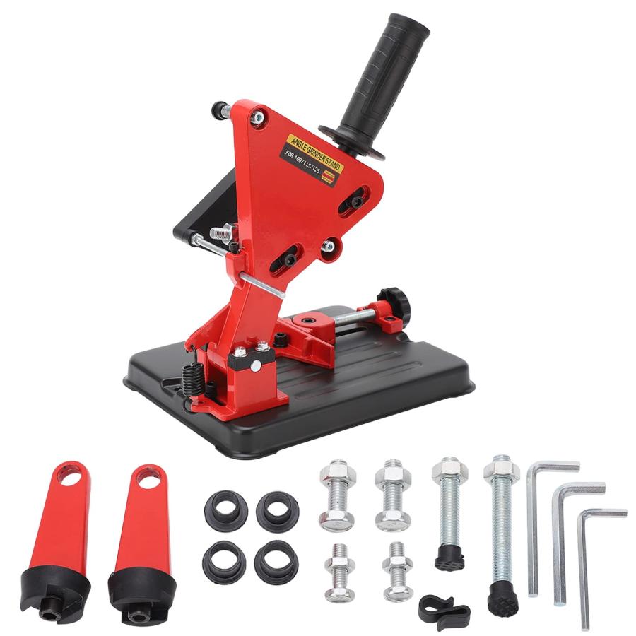 アングルグラインダー固定スタンド、アングルグラインダー固定ユニバーサルブラケット鋳鉄製安全調整可能スタンド、100 125アングルグラインダー用 : xixi68 - 通販 - Yahoo ...