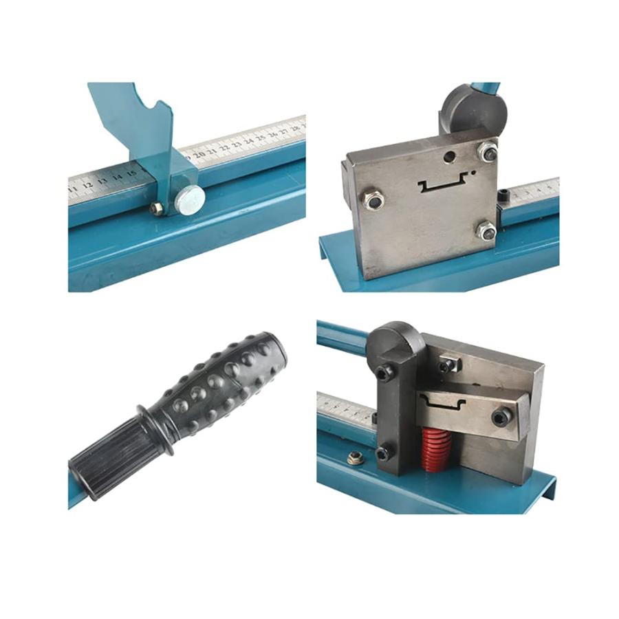 手動DINレールカッターツール、ベンチトップトランキング切断機、レールカッター、50CMルーラー付きダブルグルーブ、スロット付きアルミニウムの切断用手動ガイ :p210136583b0d ...