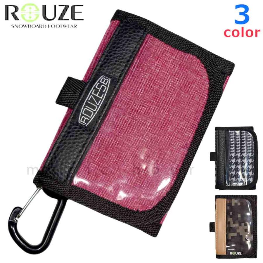 送料無料 パスケース リフト券入れ スキー スノボー チケットホルダー 腕 スノーボードアクセサリー ROUZE ラウズ コンパクト ...