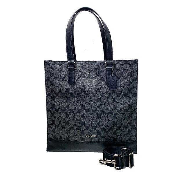 COACH 送料無料 コーチ C3232 バッグ メンズ トートバッグ シグネチャー グラハム ストラクチャード トート QBMI5 チャコール×ブラック : XS - 通販 - Yahoo ...
