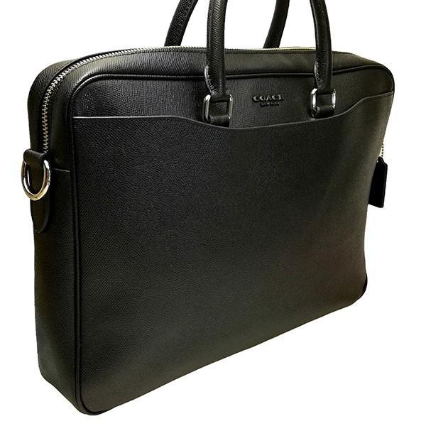 COACH（コーチ） 送料無料 バッグ メンズ ビジネスバッグ レザー ベケット スリム ブリーフ ケース F68030 NIBLK ブラック ...