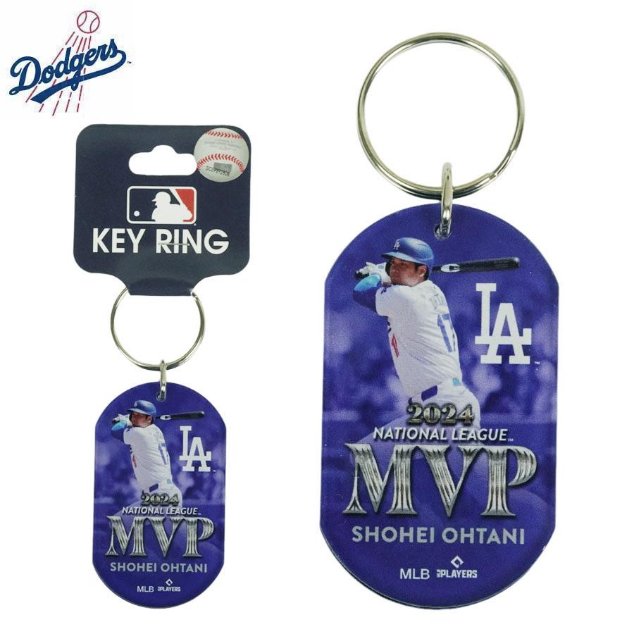 ロサンゼルス ドジャース 公式グッズ定形外郵便対応可WINCRAFT アクリルキーリング キーチェーンLA DODGERS MLB ...