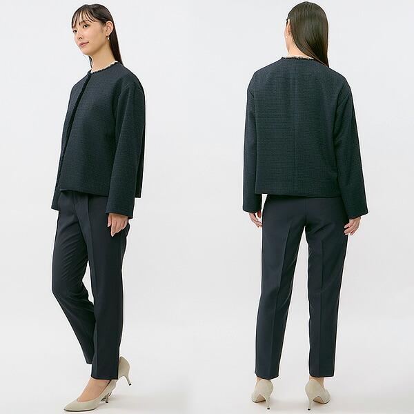 AOYAMA 【洋服の青山】ジャケット + ブラウス パンツ 3点set AOYAMA 【洋服の青山】ジャケット + ブラウス パンツ 3点set