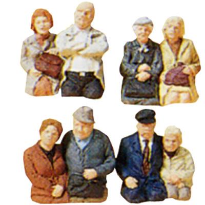 資材：Preiser（プライザー）座っている人々1* : 遊恵盆栽 Yahoo!店 - 通販 - Yahoo!ショッピング